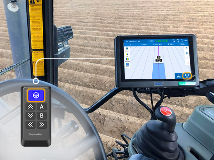 Sveaverken F100 Auto-Steer System - Precision Farming Made Easy